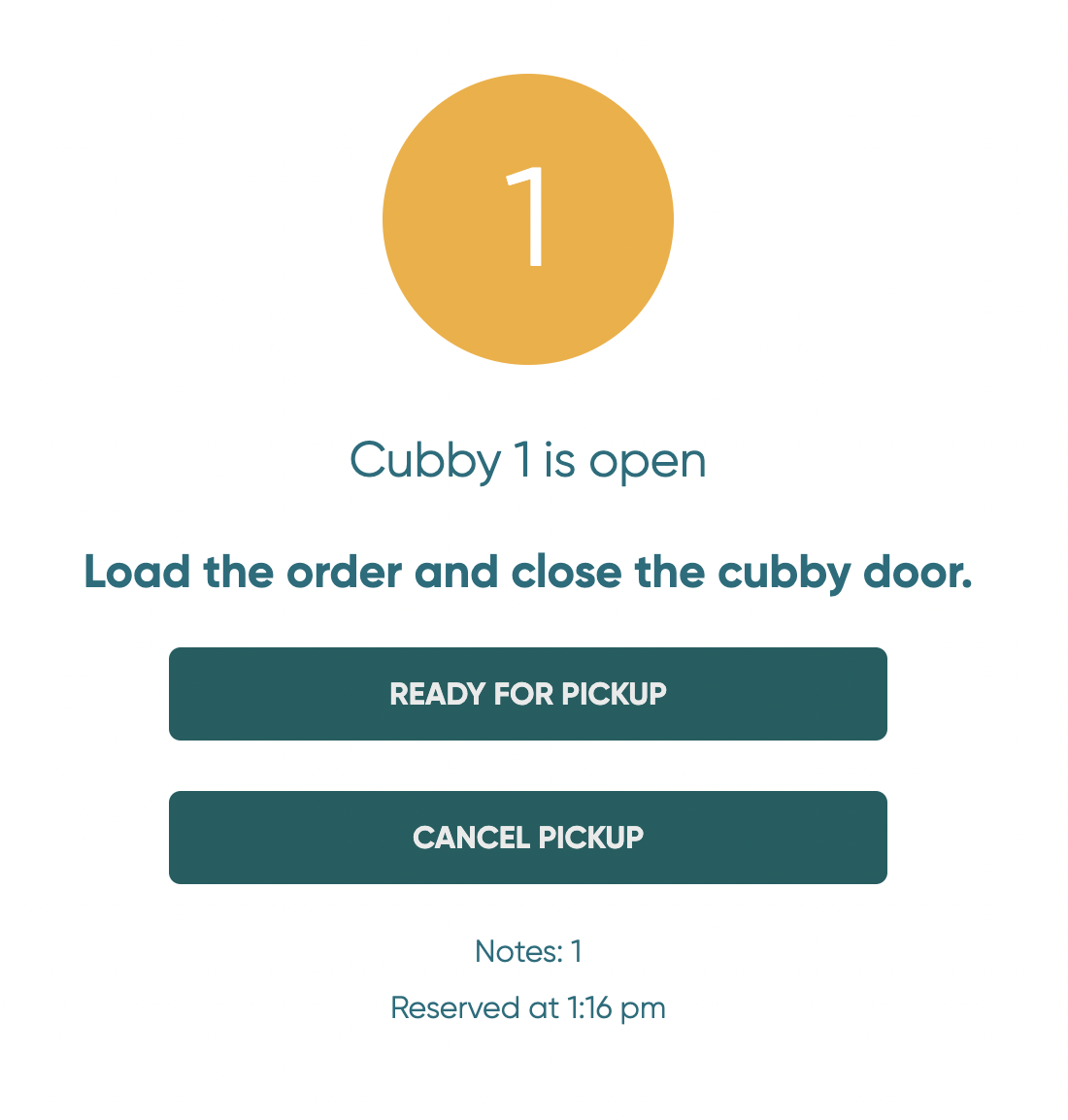 How to create a pickup using a customer's phone number